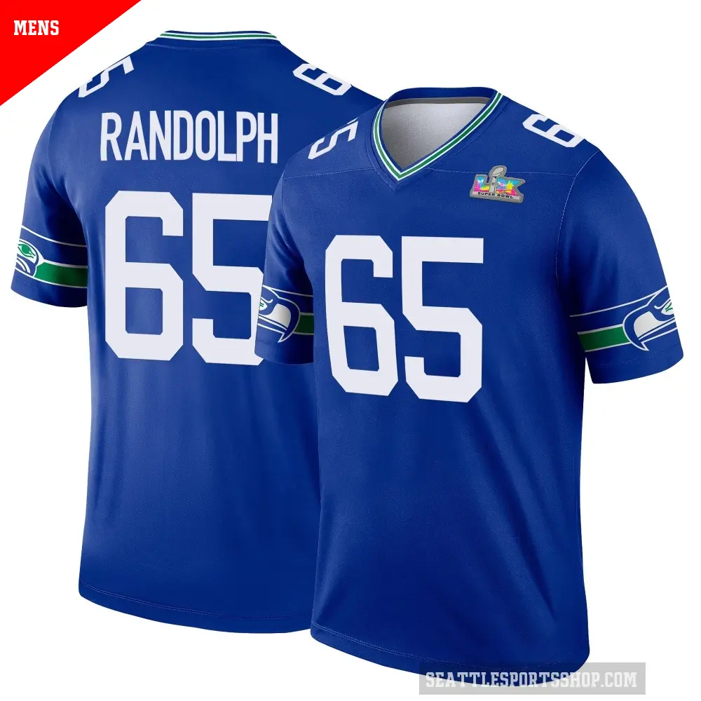 Kendall Randolph Jersey | Kendall Randolph Seahawks Men’s, Women’s ...